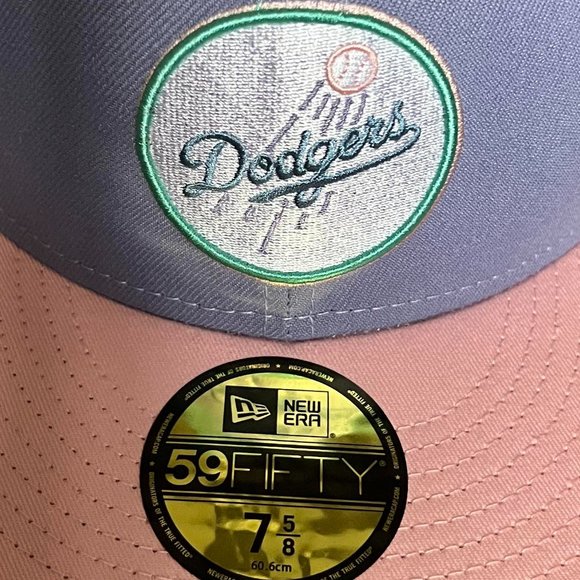 New Era | Accessories | La Angeles Dodgers Pastel Lavender Pink 59 ...